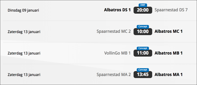 Competitieschema senioren en regiojeugd bekend | Volleybalvereniging ...